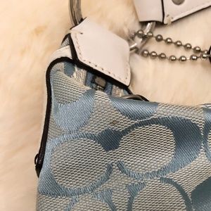 Coach | Bags | Coach Light Blue Hobo Shoulder Bag | Poshmark